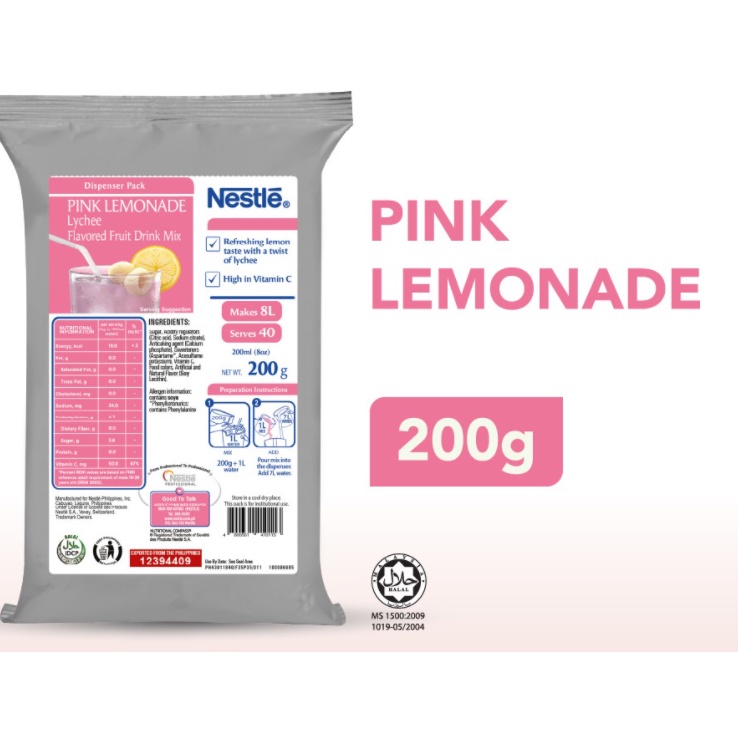 Nestle Lemonade -200g (Cucumber Lemonade ) | Shopee Malaysia