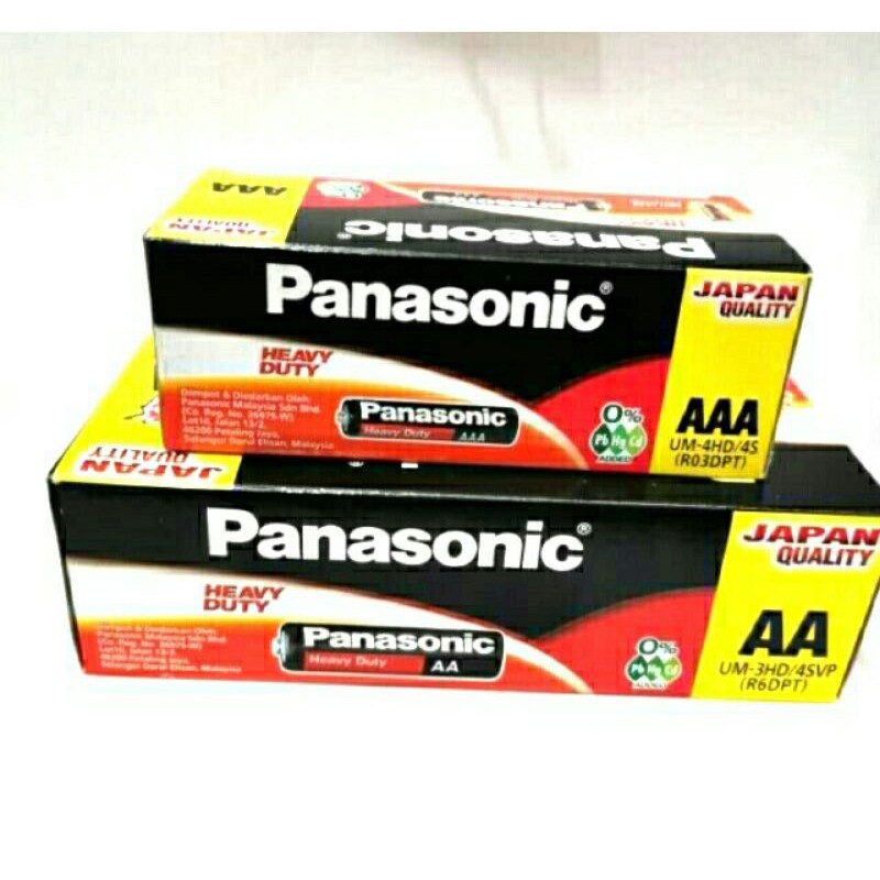 Original Panasonic AA / AAA Batteries原装松下 AA / AAA 电池 Battery Panasonic ...