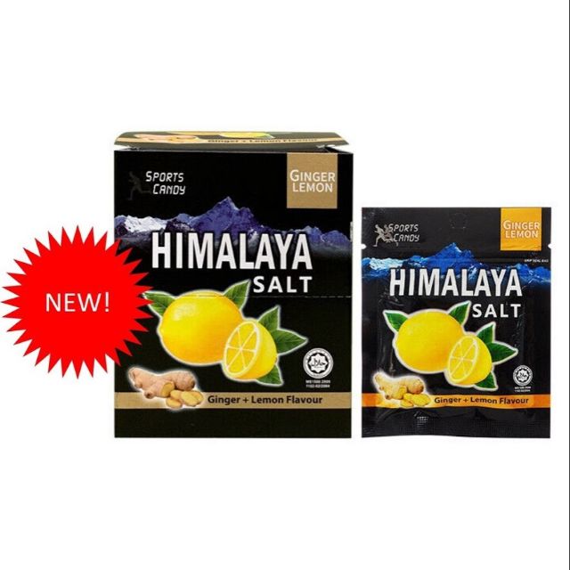 Himalaya Salt Sports Candy Lemon Ginger 15gmx12 (Box) | Shopee Malaysia