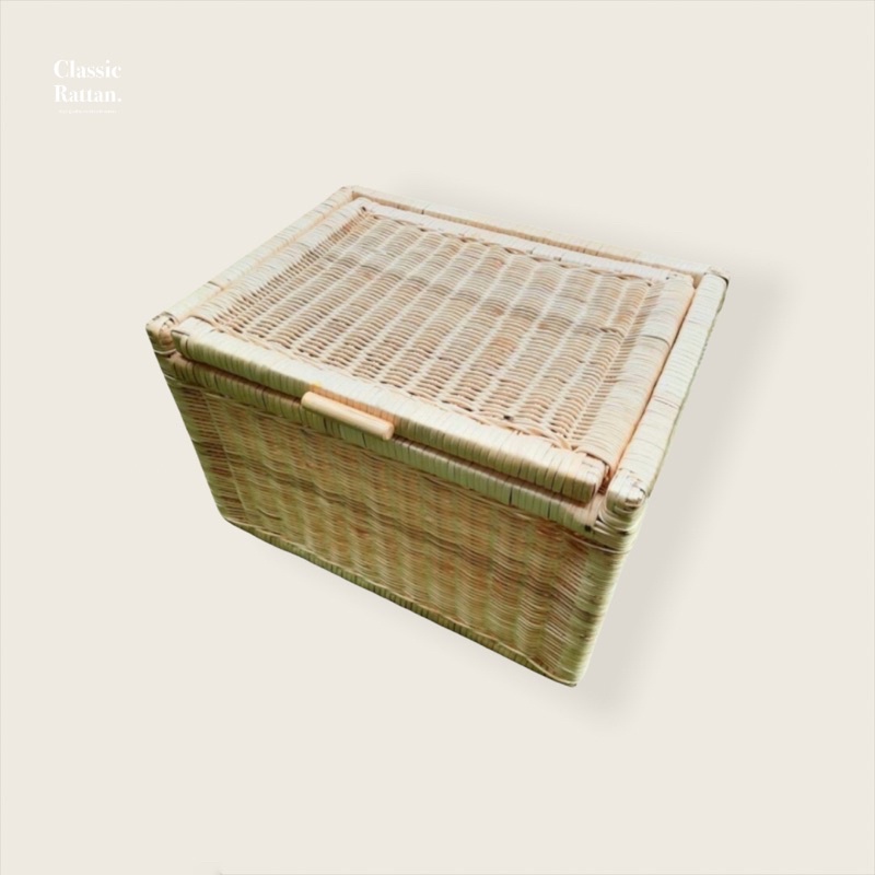 Large Rattan Storage Box / Multipurpose Rattan Storage Box / Large ...