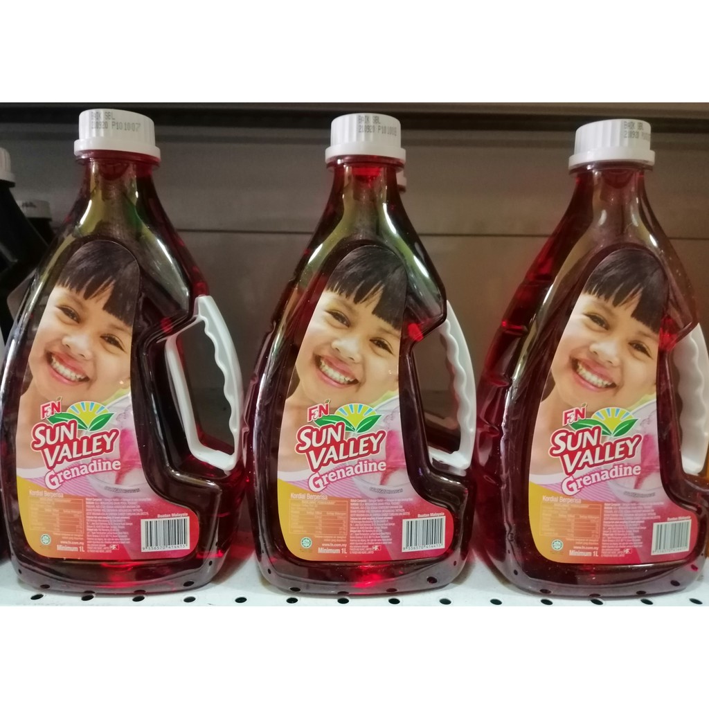 Sunvalley Grenadine Syrup Dari Sarawak | Shopee Malaysia