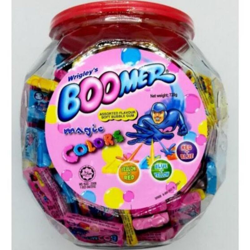 GULA-GULA GETAH BOOMER MAGIC COLOUR | Shopee Malaysia