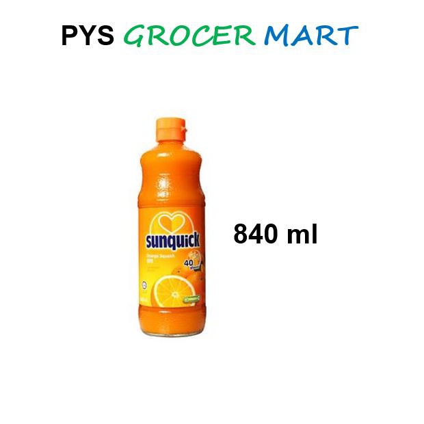 Sunquick Orange Fruit Flavour (840ml) | Shopee Malaysia