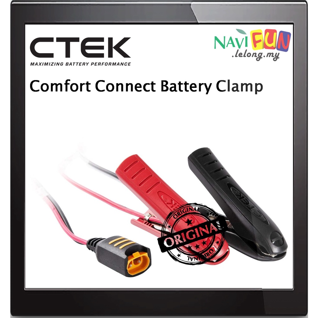 CTEK Comfort Connect Battery Clamps for CTEK Battery and Maintenance ...