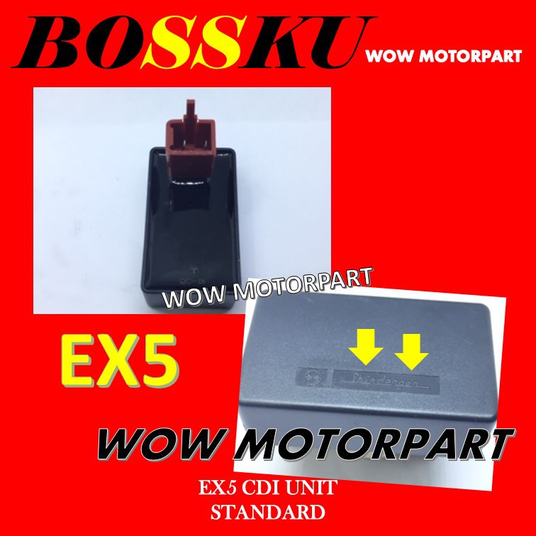 EX5 CDI UNIT STANDARD TAG 5 PIN SOCKET FOR HONDA EX5 HP DREAM WAVE 100 ...