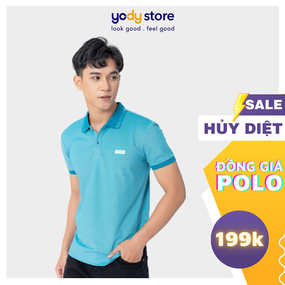 Yody Cotton T-shirt Men's Polo T-shirt, High Quality Youthful And ...