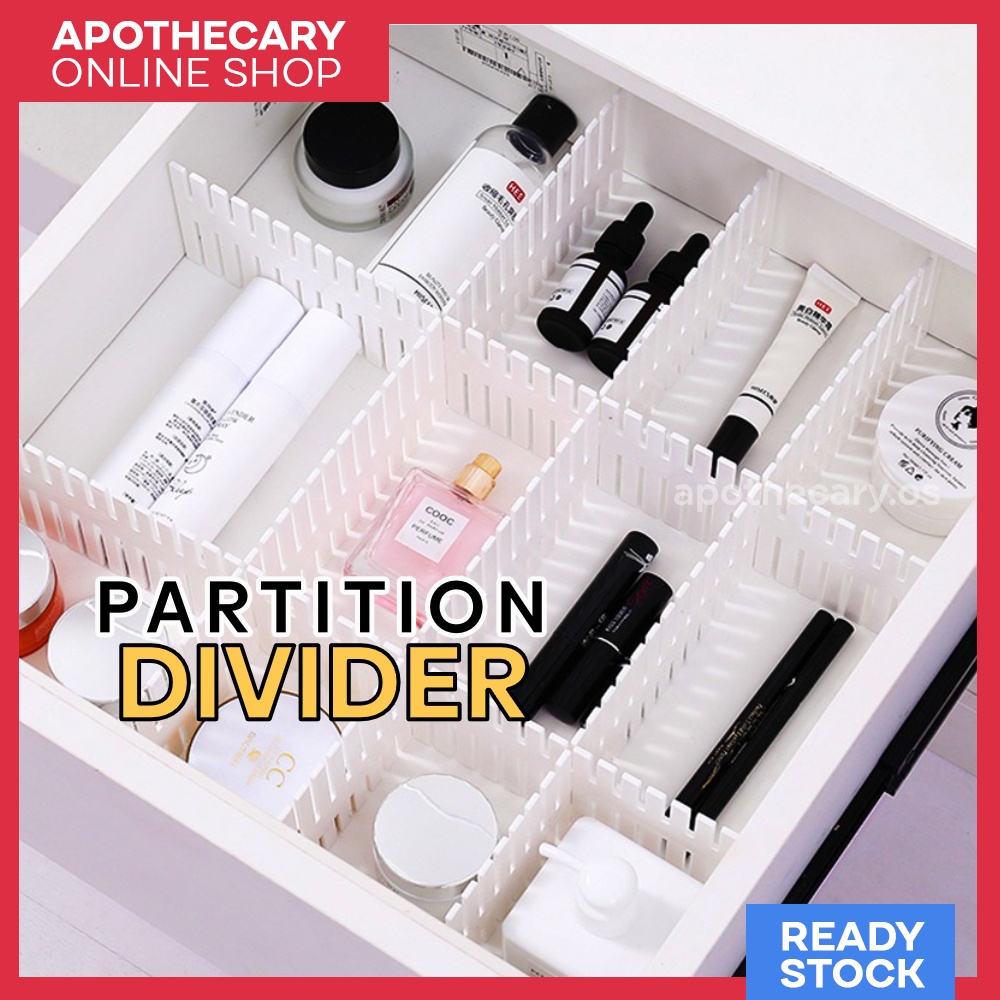 Partition Drawer Divider 4 Pcs - Underwear Compartment Kitchen Makeup ...