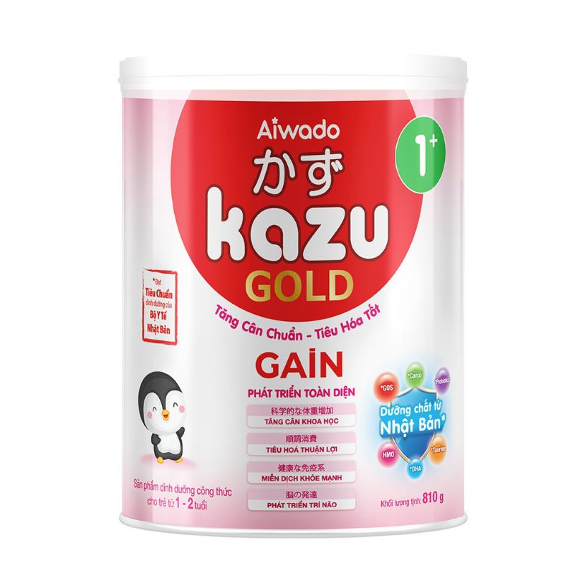 (New Date) KAZU GAIN GOLD 1+ Powdered Milk 810g | Shopee Malaysia