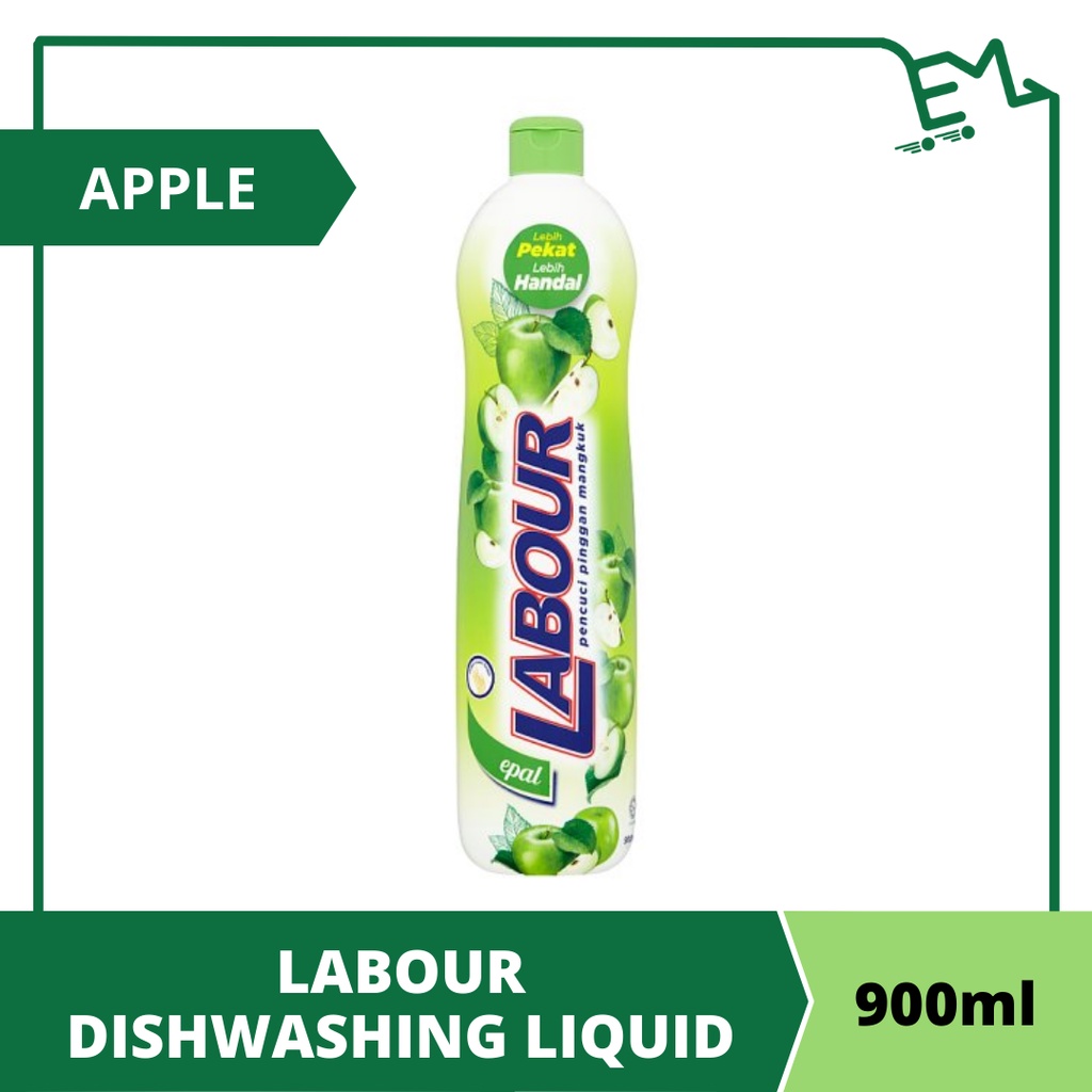 LABOUR Dishwashing Liquid (Apple) 900ml | Shopee Malaysia