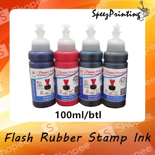 Flash Rubber Stamp Ink / Flash Stamp Ink | Shopee Malaysia
