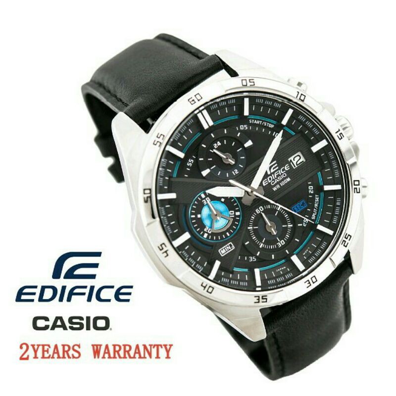 Casio Edifice [2YEARS WARRANTY] EFR-556L-1AV Men Youth Chronograph ...