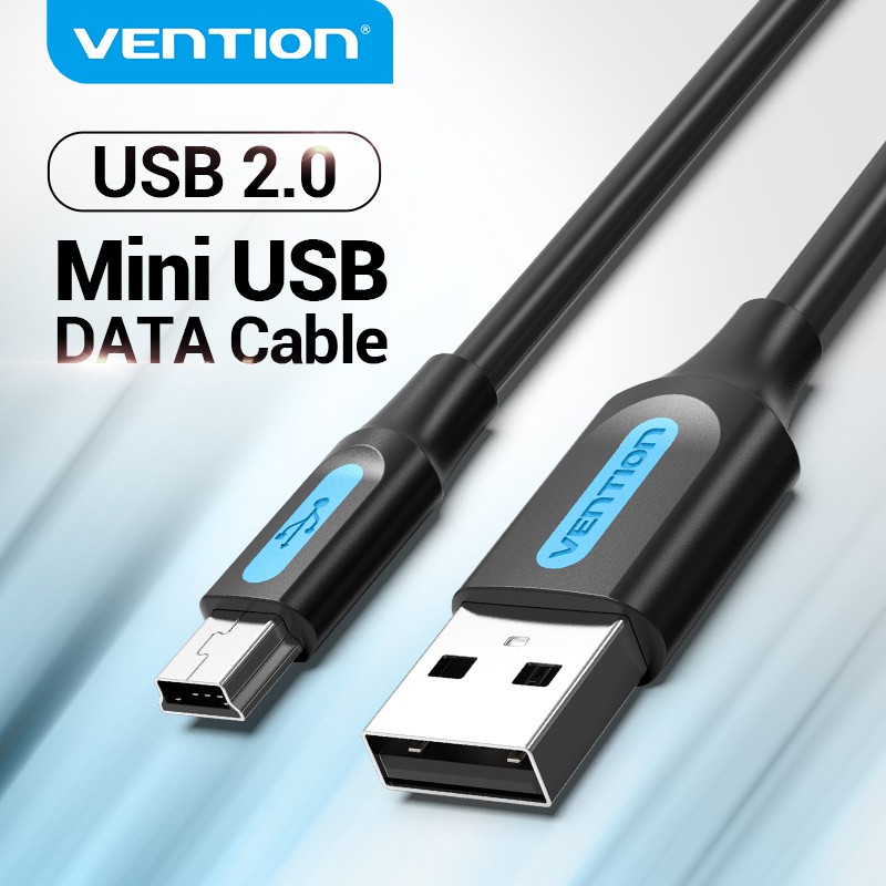 Vention Mini USB to USB Cable for Phones MP3 MP4 Tablet GPS USB Mini ...