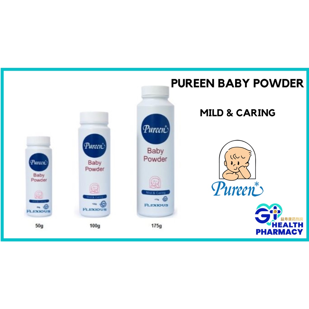 Pureen Baby Powder Mild and Caring (50g / 100g / 325g) | Shopee Malaysia