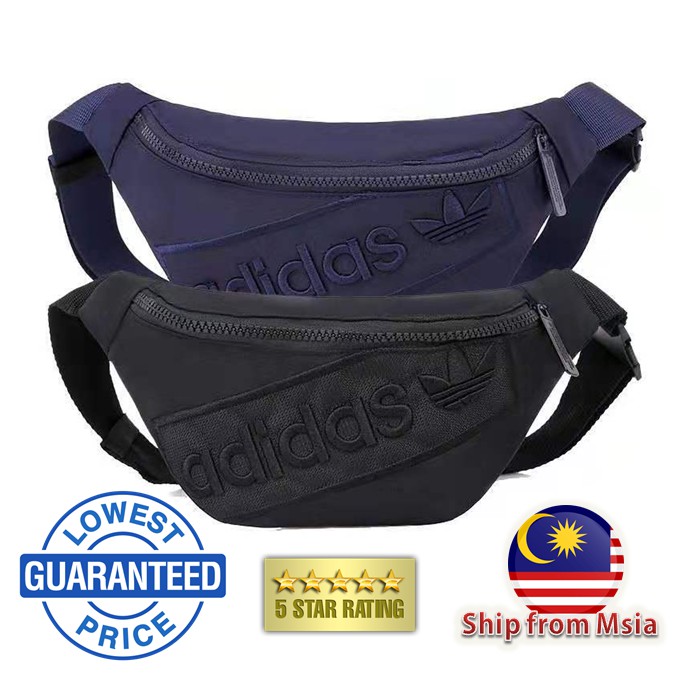 [PROMOTION] Adidas Black Chest Bag Waist Bag | Shopee Malaysia