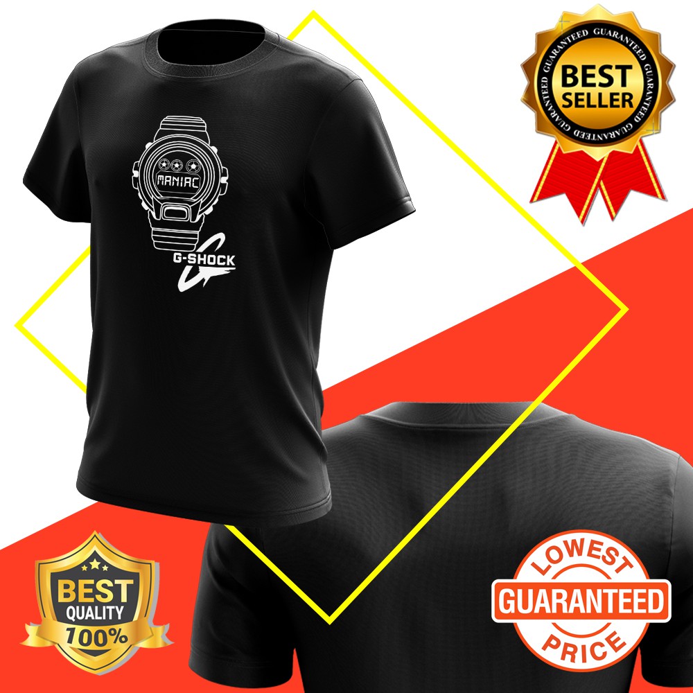 🔥SUPER HOT🔥 G-Shock Tshirt 100% Super High Quality Cotton | Shopee Malaysia
