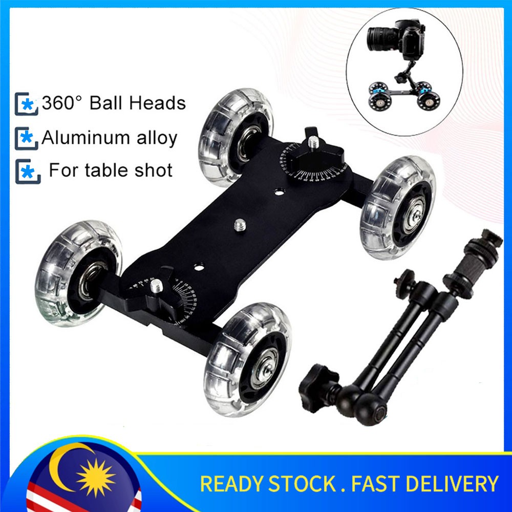 Hot Selling Proocam MVD-01 with 11" Magic Arm Dolly Medium Skater video ...