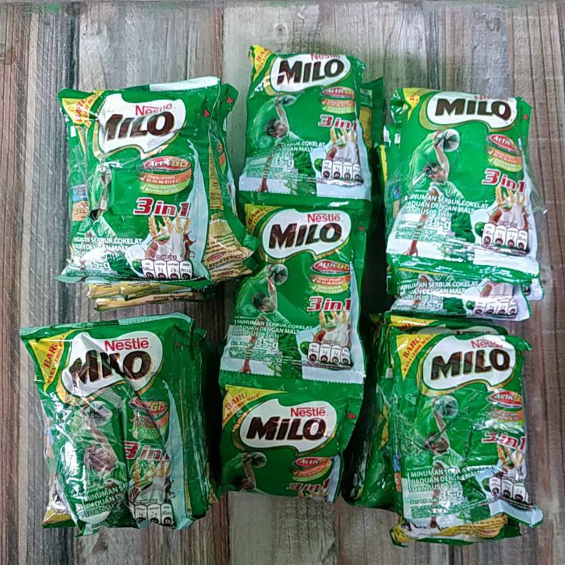 Milo 3 In 1 Activ Go 350gr (Contains 10 Sachets) | Shopee Malaysia