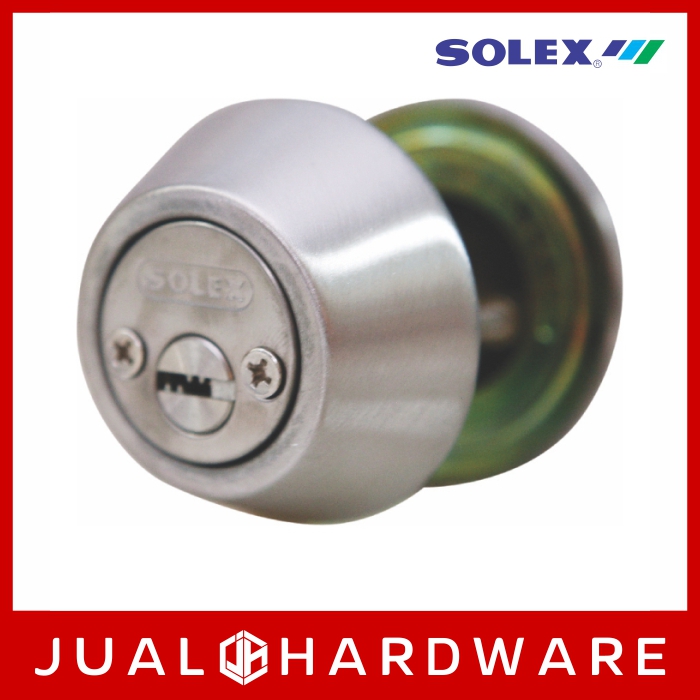 SOLEX Double Deadbolt Lock With Computer Key 5910ESS | Shopee Malaysia