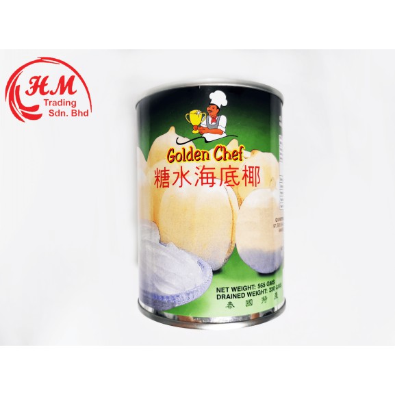 Golden Chef Sea Coconut in Syrup 糖水海底椰 565g | Shopee Malaysia