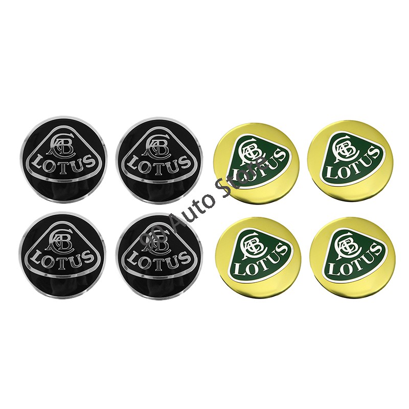 4pcs/set 56mm Car Wheel Center Hub Cap Sticker Auto Tire Emblem Badge ...