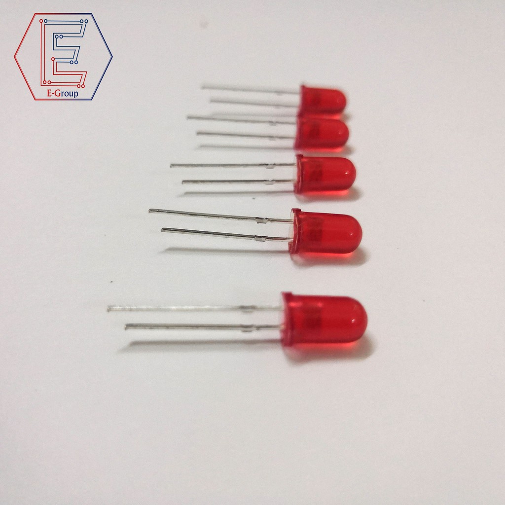 Light-emitting diode 5MM Red LED | Shopee Malaysia