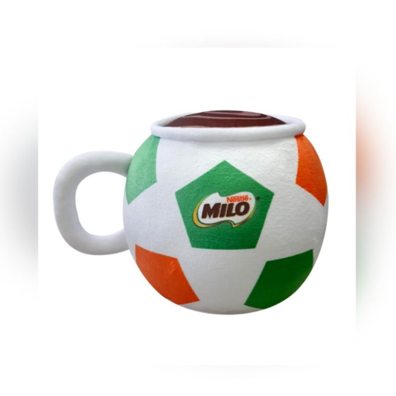 Limited Edition Milo Football Mug Shaped Pillow Milo Mug Plushie Milo ...