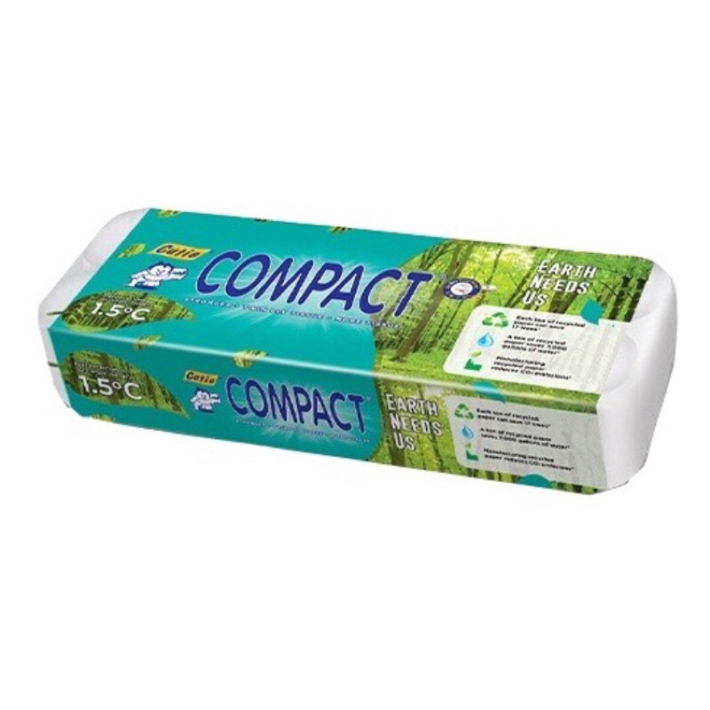 Cutie Compact Bathroom Tissue Cutie Compact Toilet Rolls 10rolls 2 ply | Shopee Malaysia