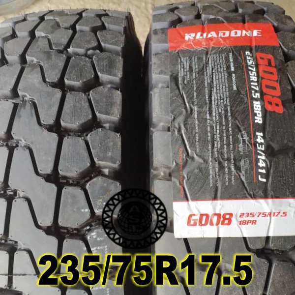 BARU TAYAR KASAR 235/75R17.5 LORI TAYAR TUBELESS BARU ROADONE BUNGA ...