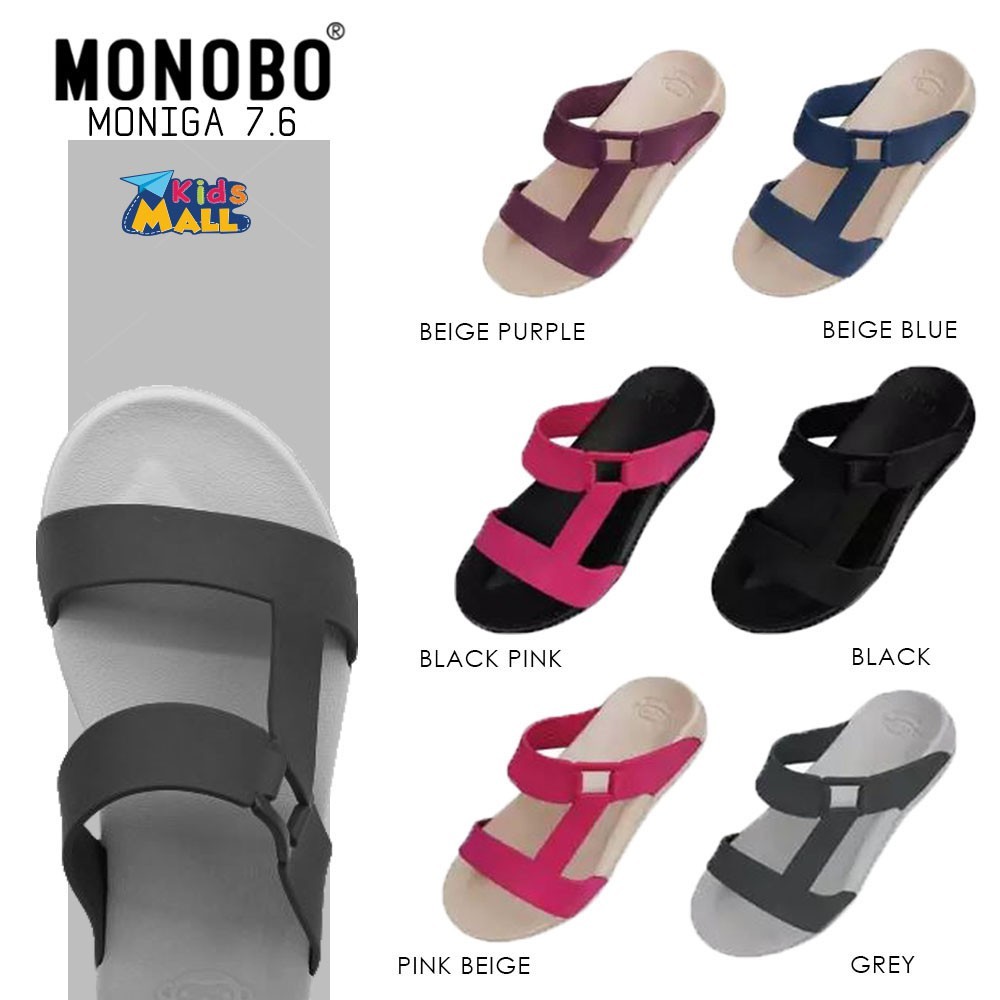 Ladies Sandal Slipper Monobo Moniga 7.6 Multicolor | Shopee Malaysia