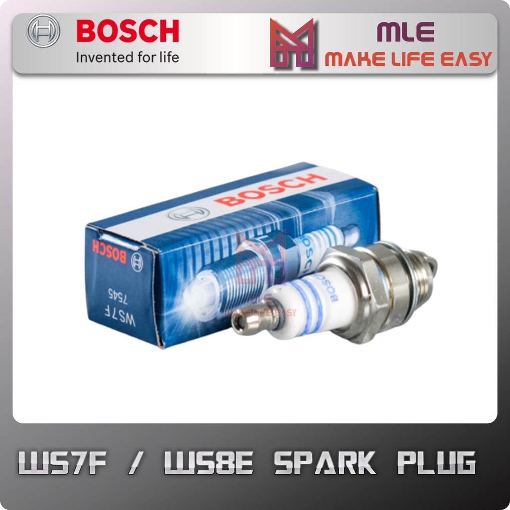 PALAM PENCUCUH BOSCH SPARK PLUG WS7F / WS8E FOR BRUSH CUTTER OR CHAIN ...