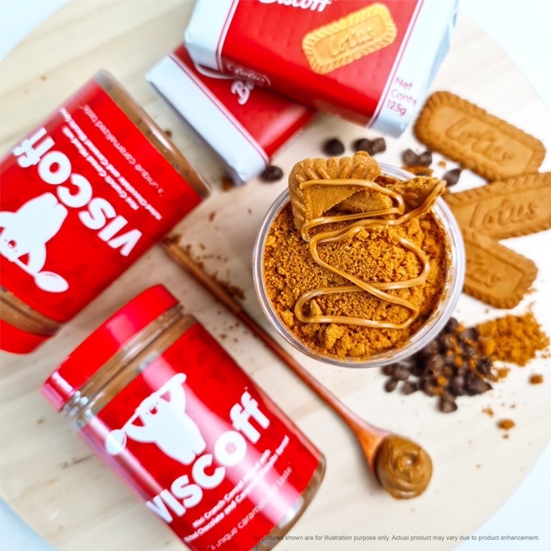 VISCOFF CRUNCH COCOJAR VIRAL WITH LOTUS BISCOFF CRUMBLE🐻💝(READYSTOCK ...