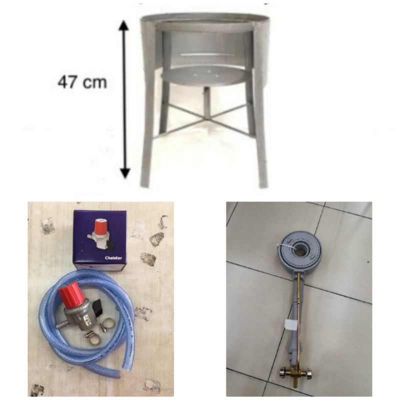 Tungku Dapur Tinggi/Rendah/ Kaki dapur/Dapur gas/Stand bocong nasi ...