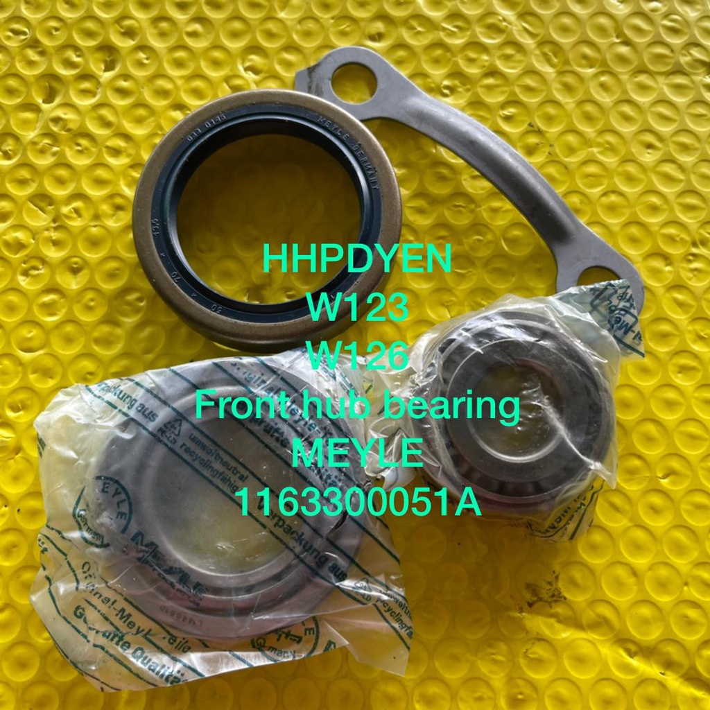 MERCEDES-BENZ W123, W126 FRONT (LEFT & RIGHT) HUB BEARING / WHEEL ...