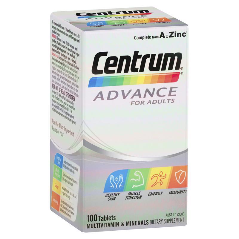Centrum Advance 100 Tablets | Shopee Malaysia