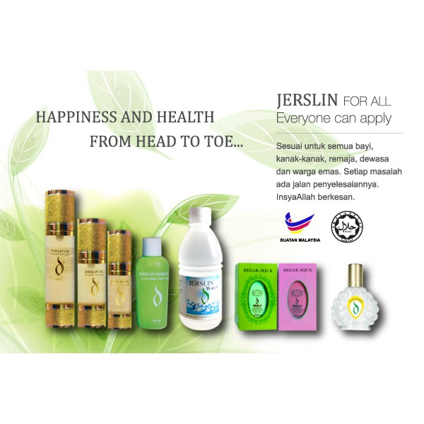 JERSLIN POWER OIL 20ML - 50ML | Shopee Malaysia