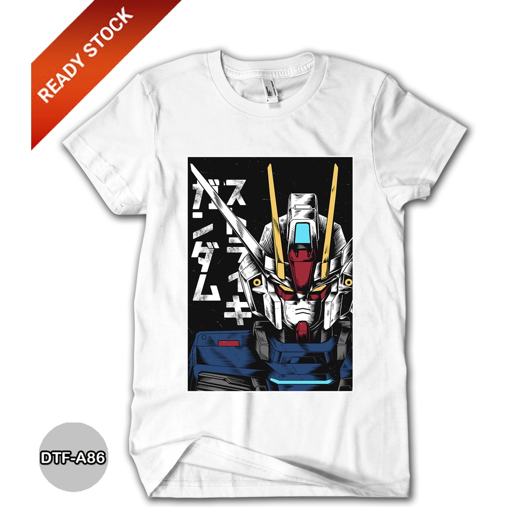 KATUN Gundam Robot T-shirt for Adults and Children Premium Cotton Anime ...