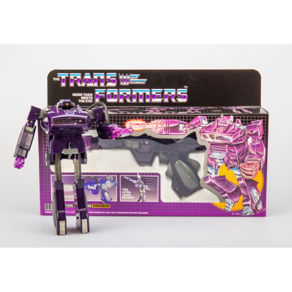 Transformers G1 Reissue Shockwave Brand New Action figures Free ...