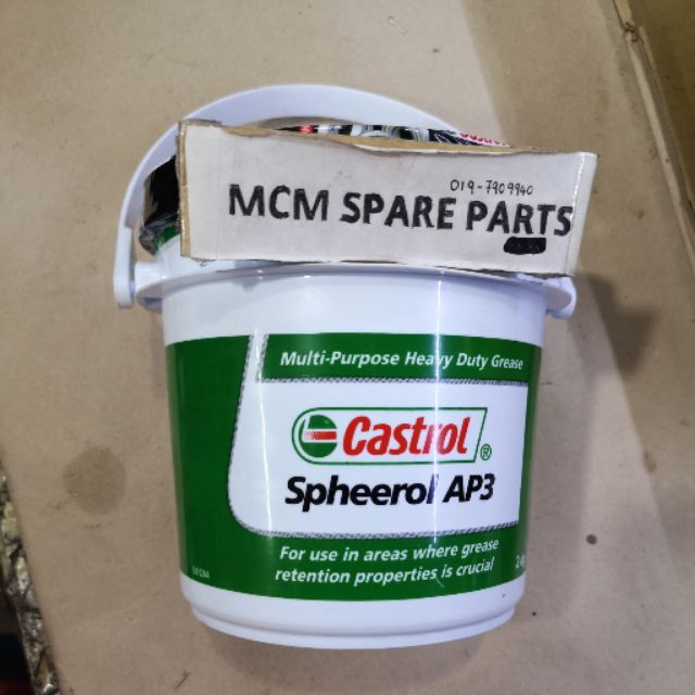 Heavy duty grease 2kg castrol spheerol ap3 | Shopee Malaysia