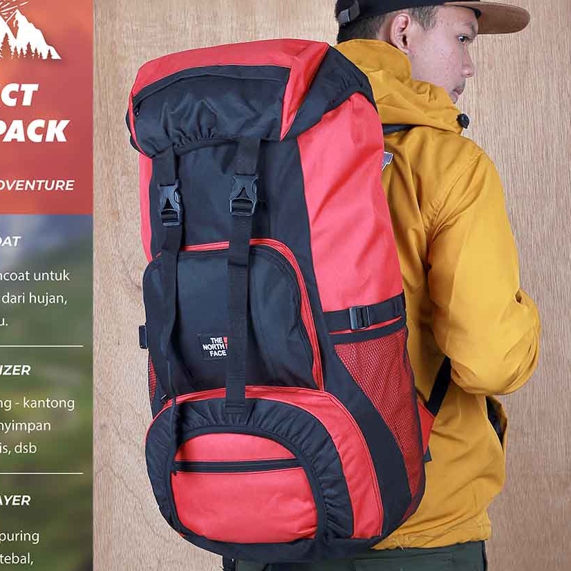 Mountain Carrier Backpack Camping Survival Hiking Carier Bag 60L 60 ...