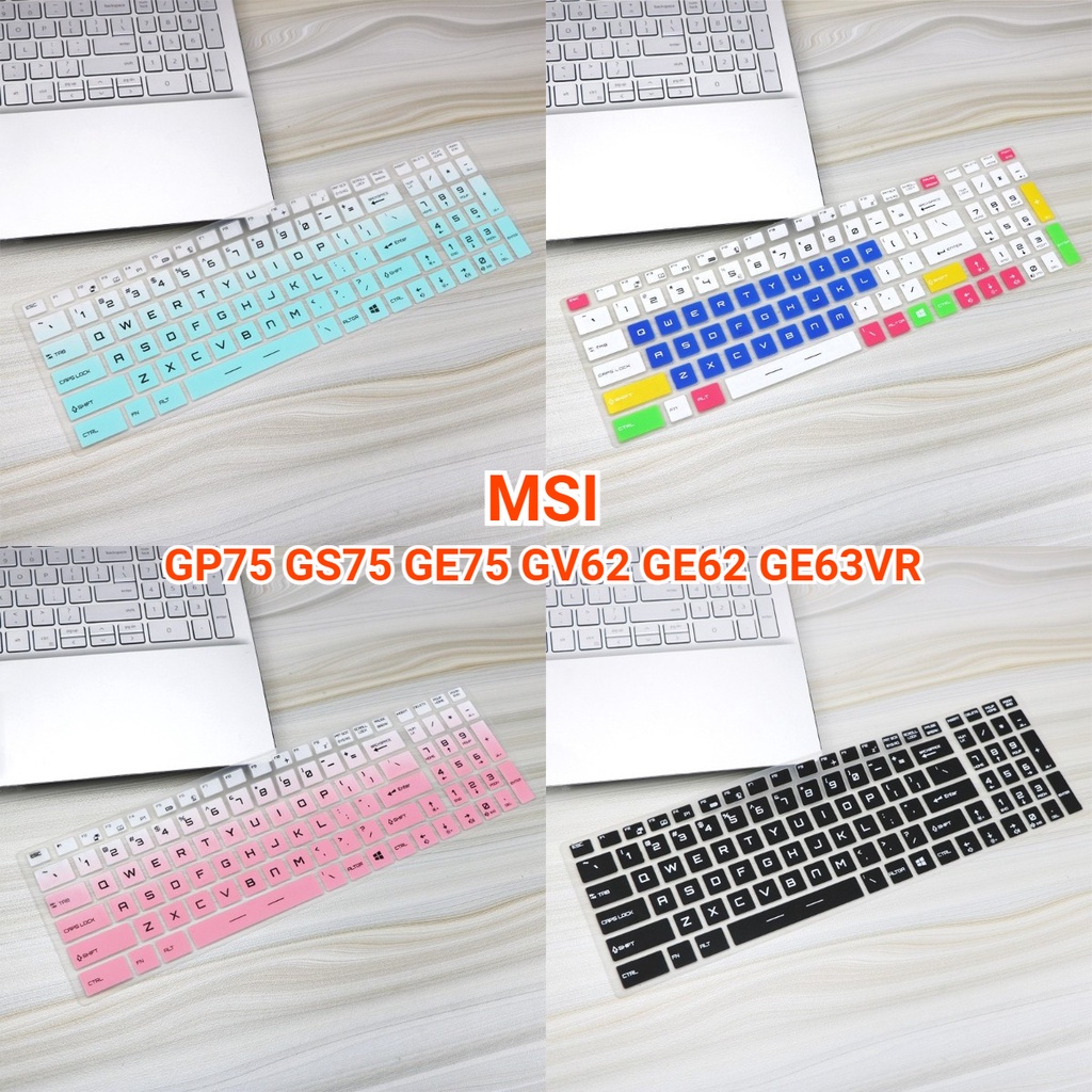 MSI Keyboard Cover for GP75 GS75 GE75 GV62 GE62 GE63VR 15 17 inch ...