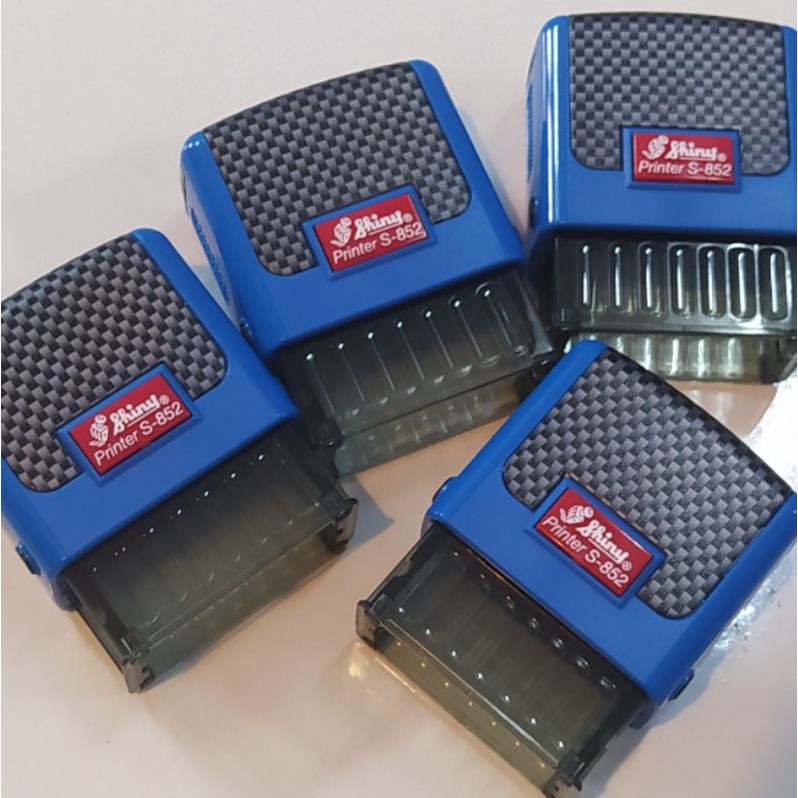 Shiny Self Inking Rubber Stamp Cop Getah | Shopee Malaysia