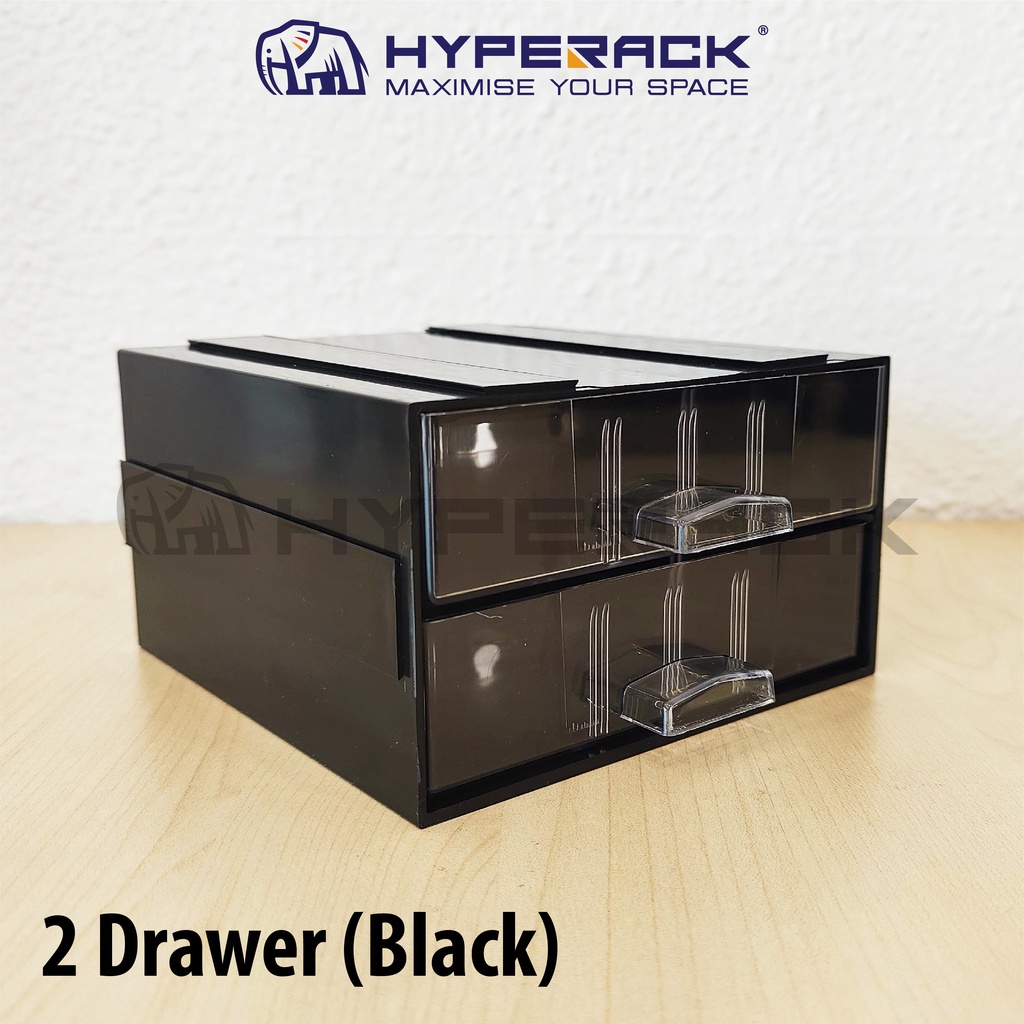 🐘HYPERACK™️ Storage Box Transparent Drawer Box Jewellery Box | Shopee ...