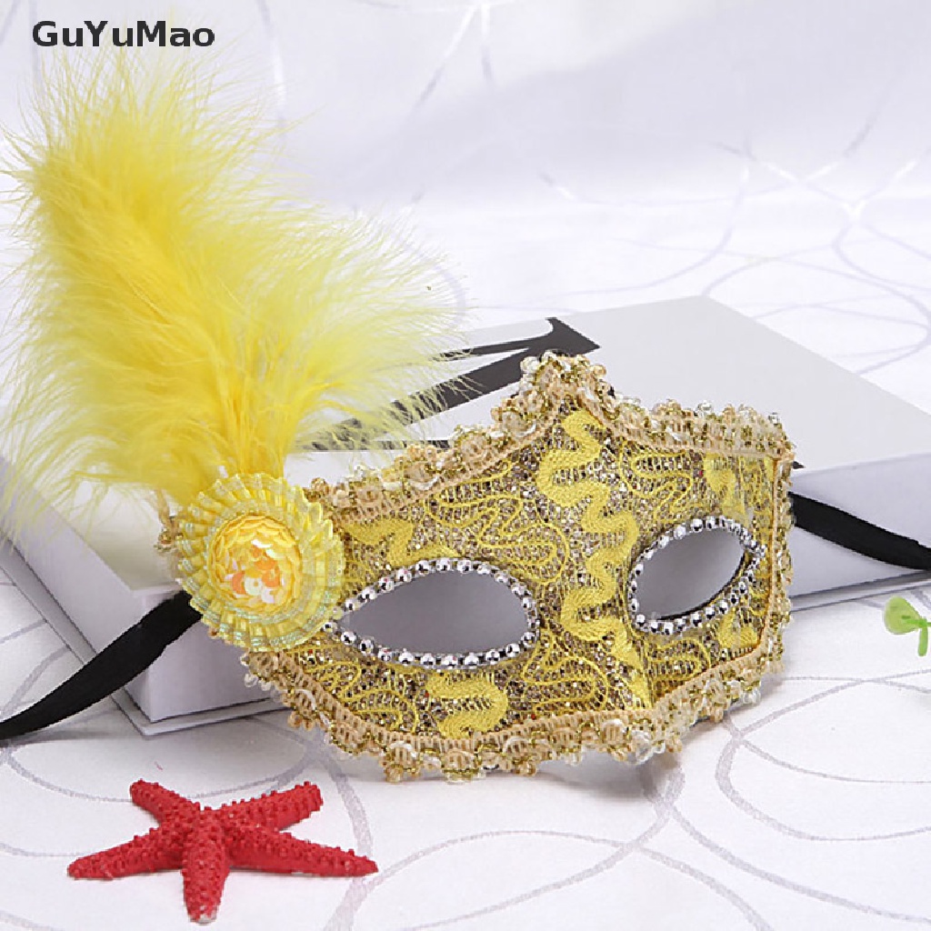 [cxGUYU] Luxury Venetian Masquerade Mask Women Eye Mask For Halloween ...