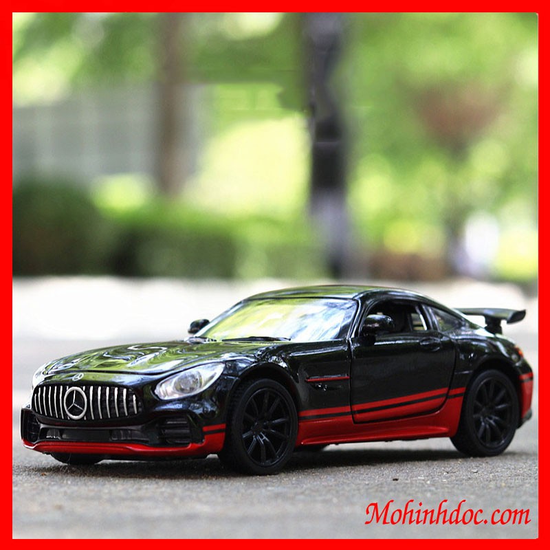 Mini Auto Model 1:32 Mercedes AMG- GTR (With Box and Base) | Shopee ...