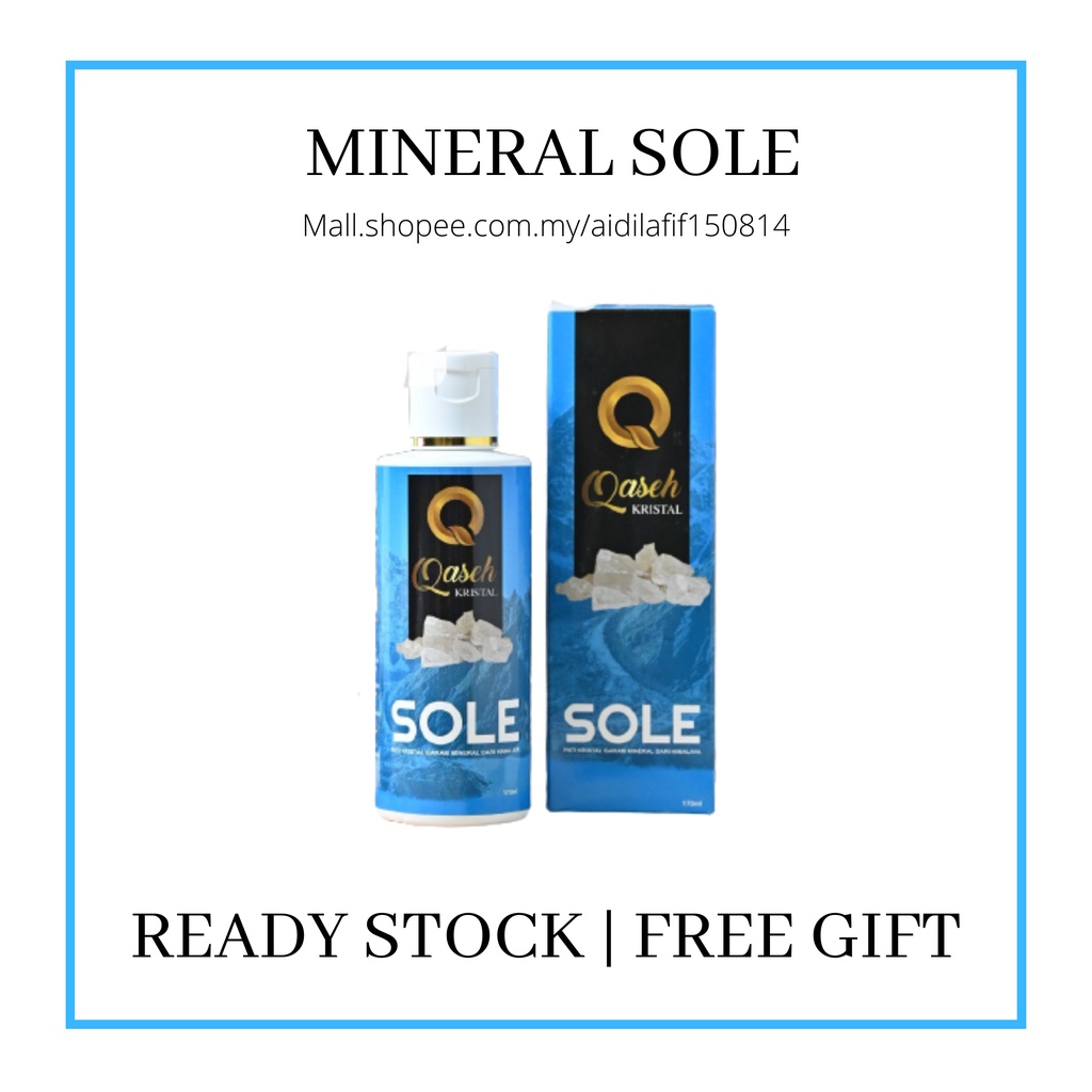 MINERAL SOLE BY QASEH (174ML) | Shopee Malaysia