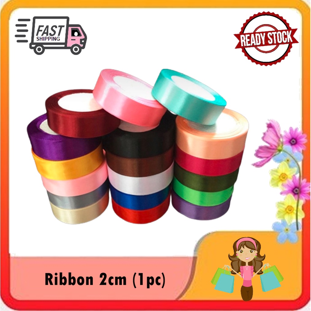 🔥 Ribbon 2cm (1pc) 🔥 | Shopee Malaysia