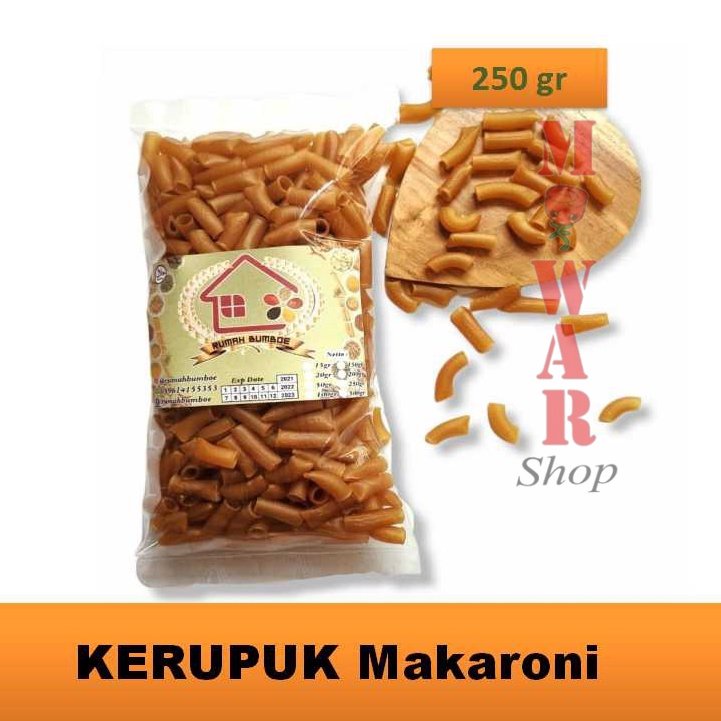 (250 Gr) MACARONI CRACKERS Raw Macroni Crackers Crispy Pipe Macaroni ...