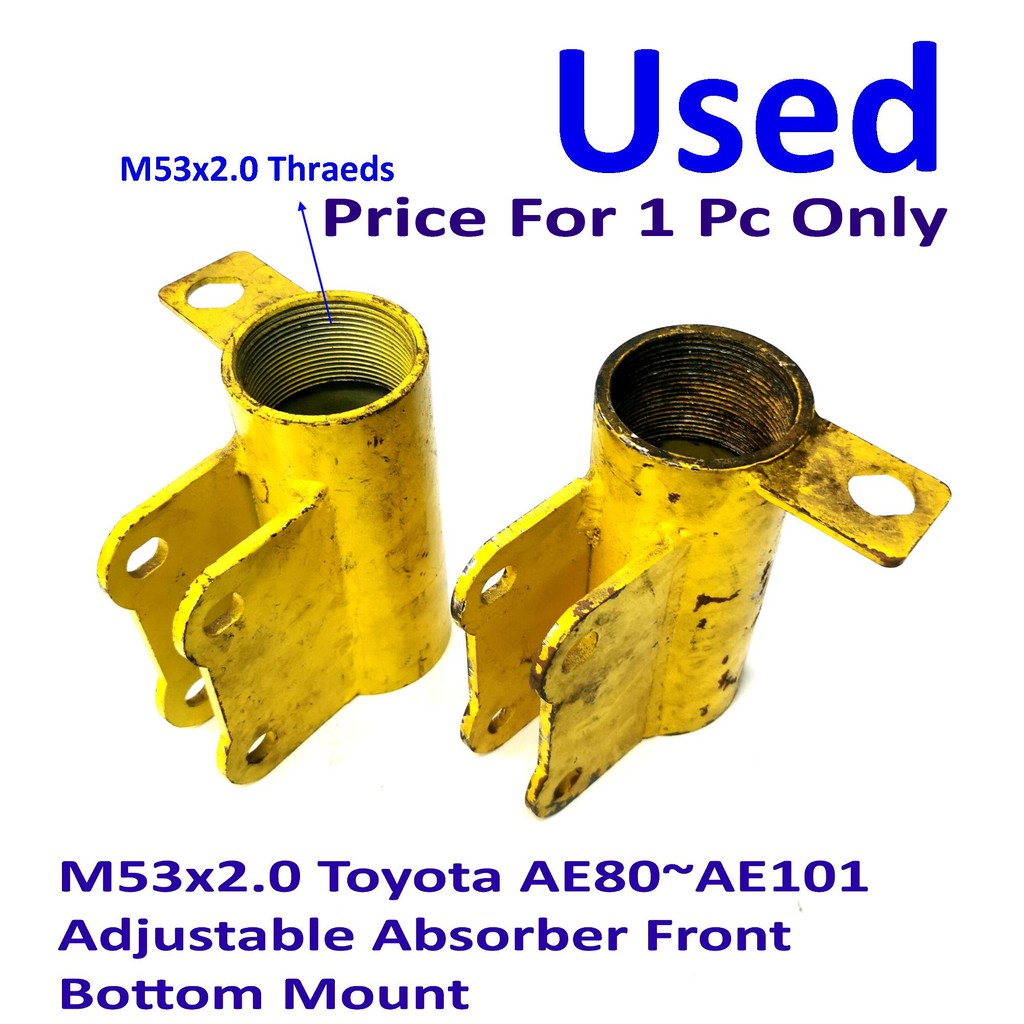 Toyota AE80~AE101 Adjustable Absorber Front Bracket Mount - M53x2.0 ...