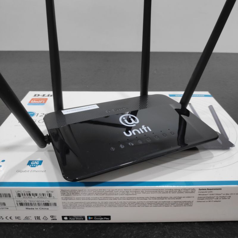 Unifi D-Link DIR-842 Wireless AC1200 Wi-Fi Gigabit Router | Shopee Malaysia