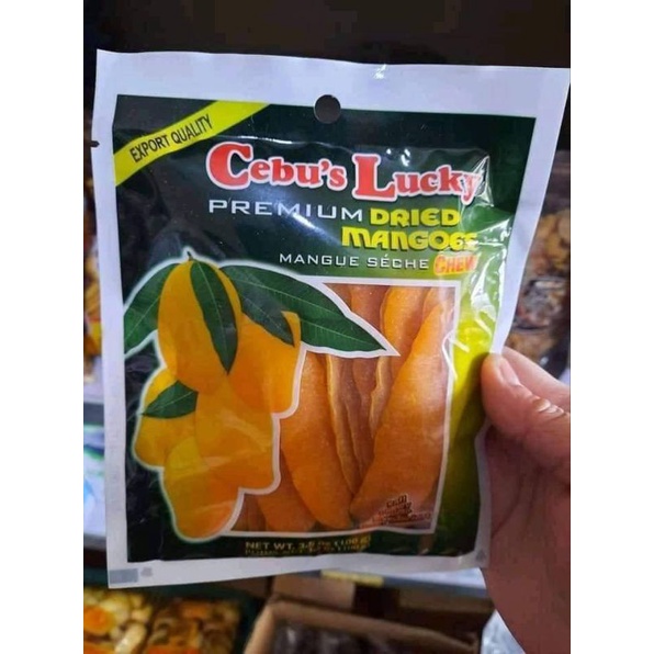 Cebu's Lucky Premium Dried Mangoes in 100 grams per pack.. Best in pasalubong. | Shopee Malaysia